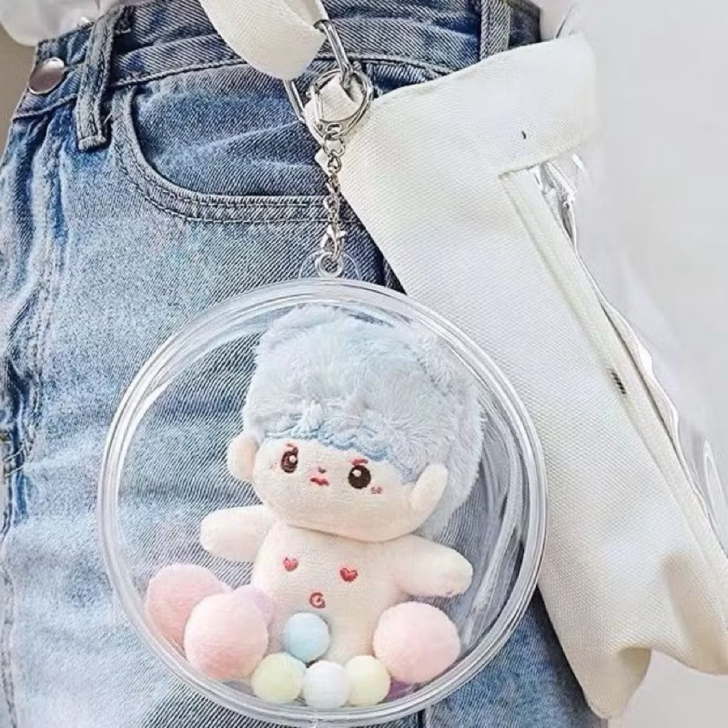 Jual JURO TAS BULAT PELINDUNG LABUBU/TAS PENYIMPANAN 13CM LABUBU HIRONO ...