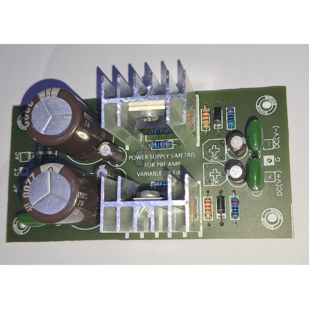 Jual Kit Power Supply Simetris +/-15V Ct With Lm317 Lm337 | Shopee ...