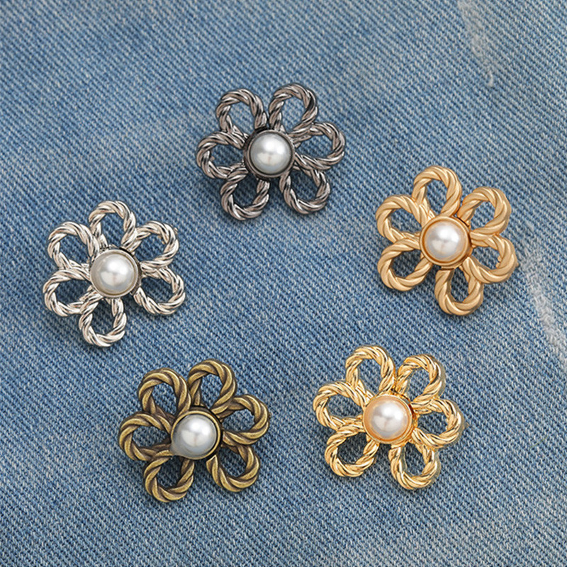 Jual Kancing Celana Jeans Korea Pinggang Mencabut Artefak Paku Motif ...