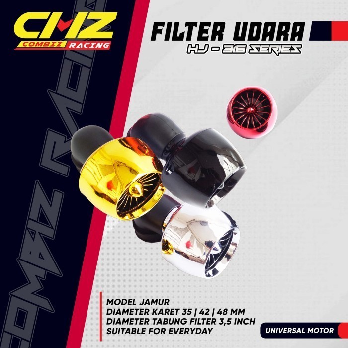 Jual JAMUR - Filter Saringan Udara Motor Model JAMUR KIPAS CMZ RACING ...