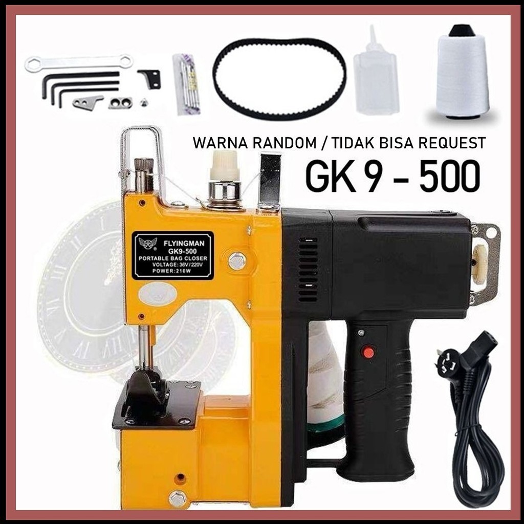 Jual Mesin Jahit Karung GK9-500/GK9500 Portable Bag Closer FLYINGMAN ...