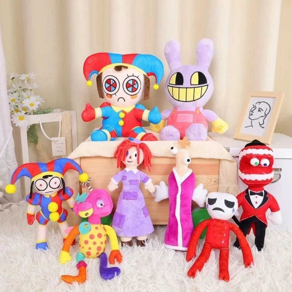 Jual Boneka Plushie Pomni Jax Ragatha Plush 35 Cm The Amazing Digital ...