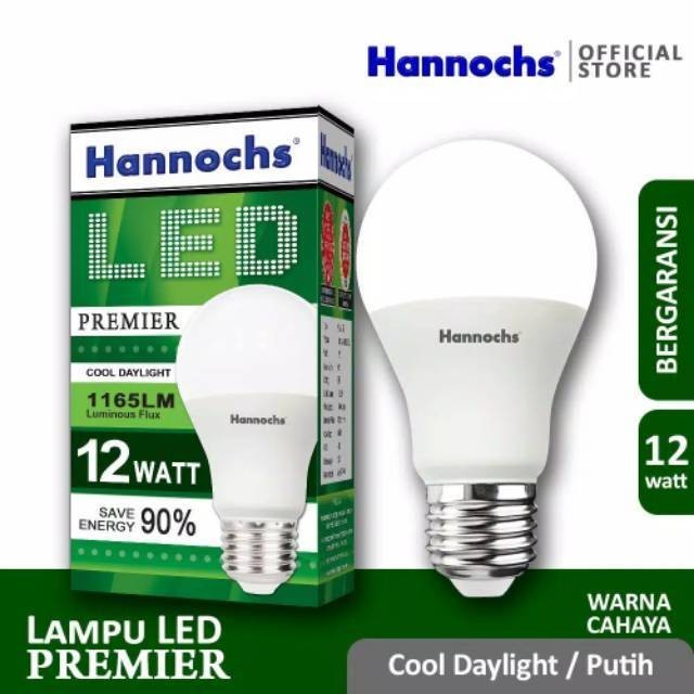 Jual LAMPU LED HANNOCHS 12 Watt | Shopee Indonesia
