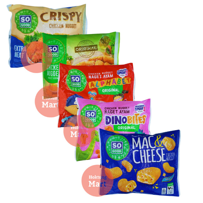 Jual So Good Chicken Nugget Mac And Cheese 400gr Naget Ayam Isi ...