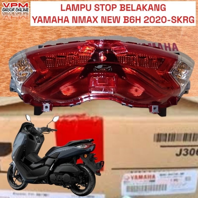 Jual lampu stop lampu belakang N-max new nmax new B6H 2020 2021 2022 2023 2024 original | Shopee ...