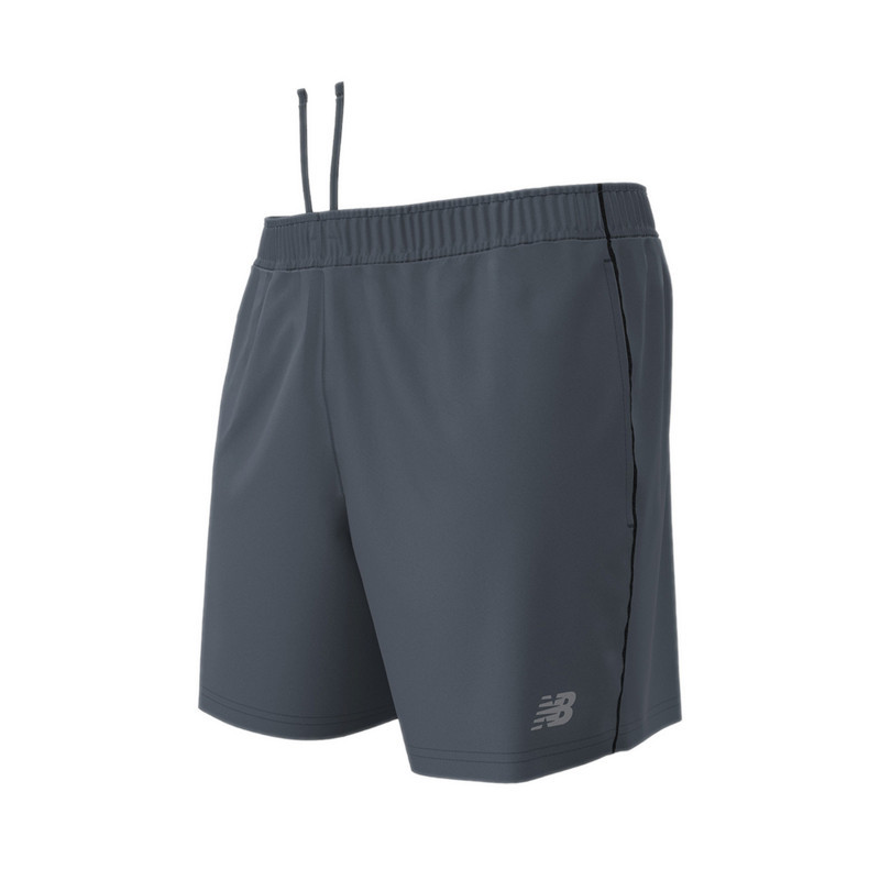 Jual New Balance Core Run 5 inch Men's Short - Grey | Shopee Indonesia