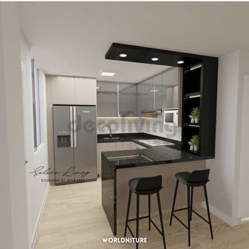 Jual Garza Meja Bar Mini Bar Minimalis Modern Full Set 120 Cm dan 150 ...