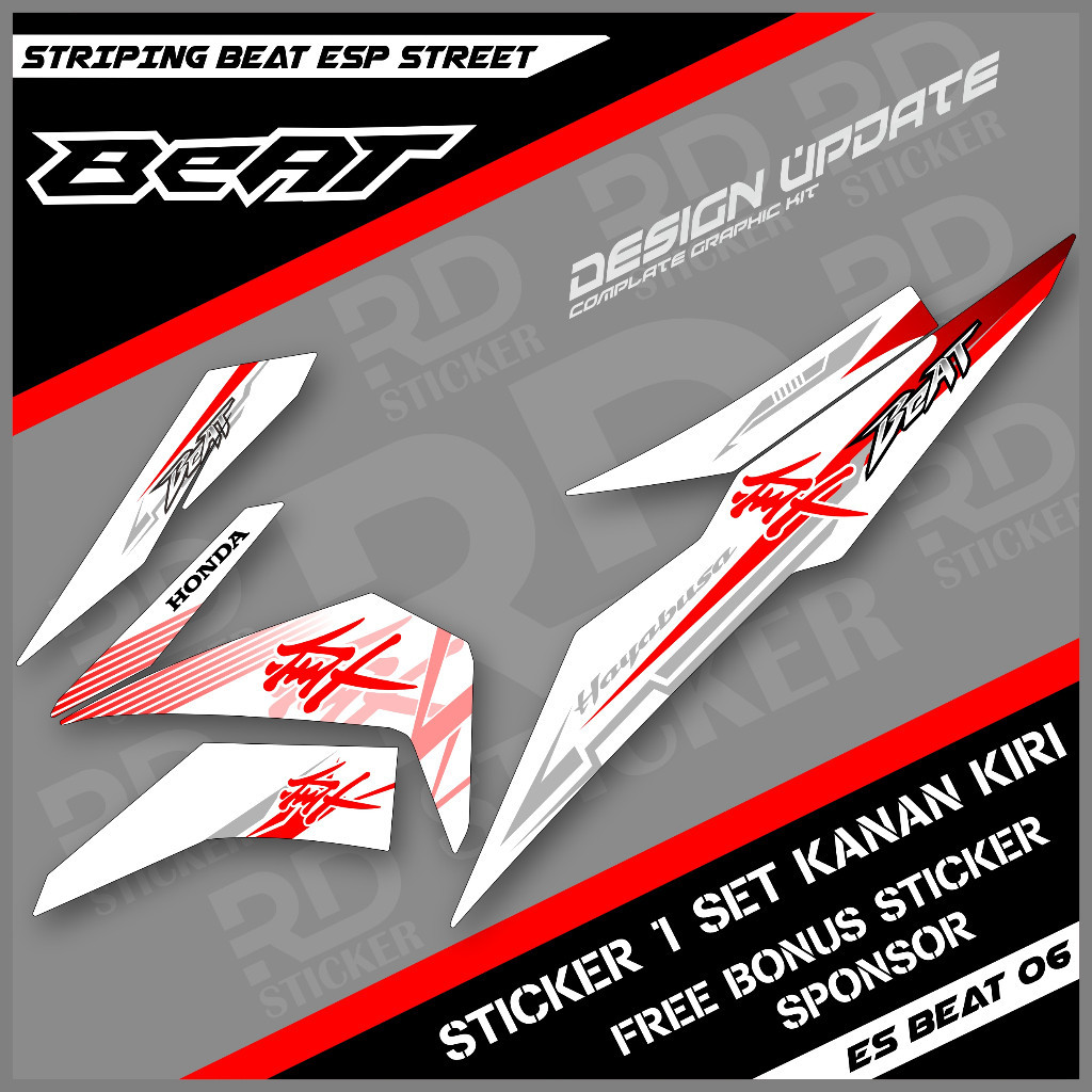 Jual Striping Striping Beat Fi, Esp, Street 2016 2017 2018 2019 Sticker ...