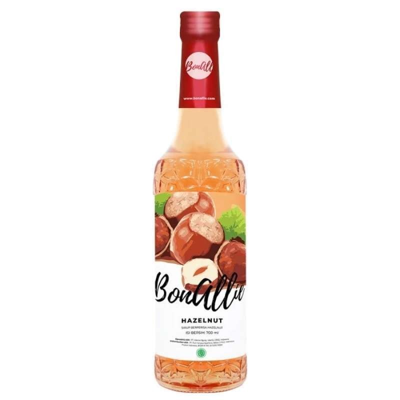 Jual BONALLIE PREMIUM SYRUP HAZELNUT 700ML BT | Shopee Indonesia