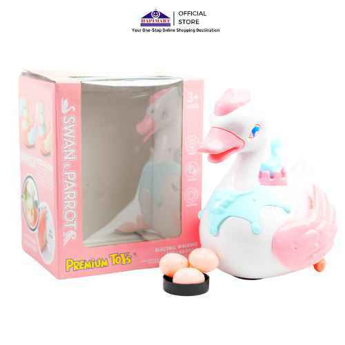 Jual Premium Toy's Mainan Bebek Berjalan Dan Bertelur Bump & Go Musik ...