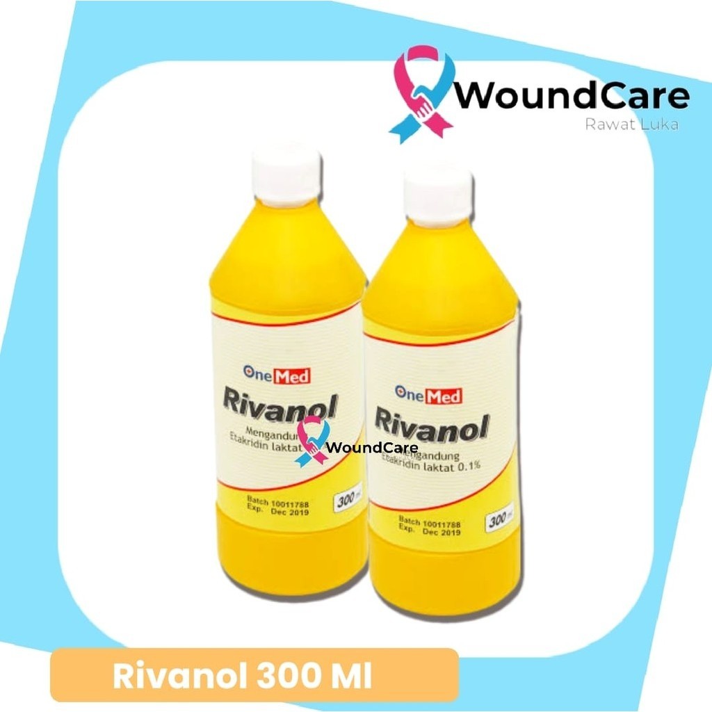 Jual Rivanol 300 Ml Onemed Larutan Antiseptik Luka / Btl | Shopee Indonesia
