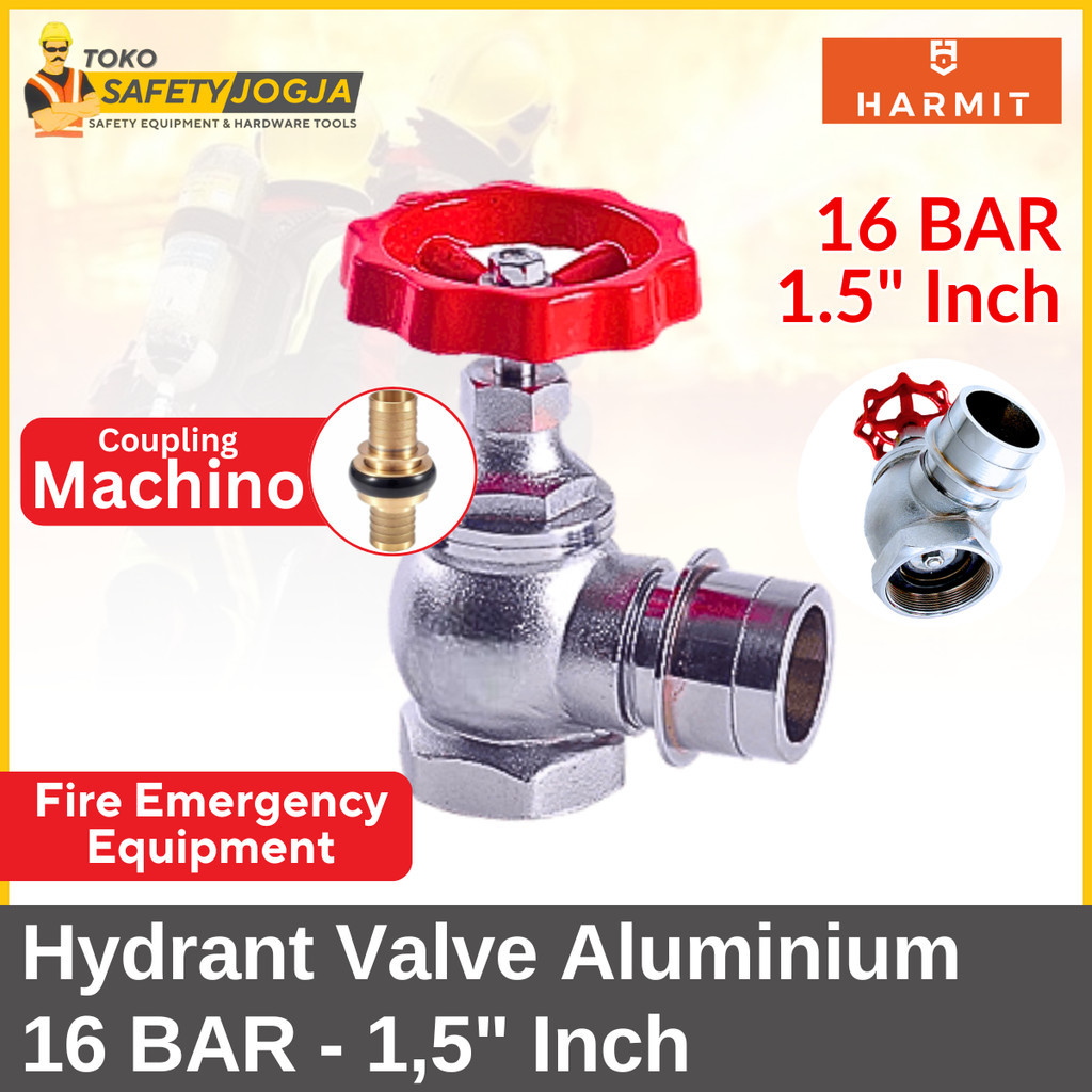 Jual Hydrant Valve Landing Valve Ukuran 1,5" Inch 16K Untuk Hydrant Box ...