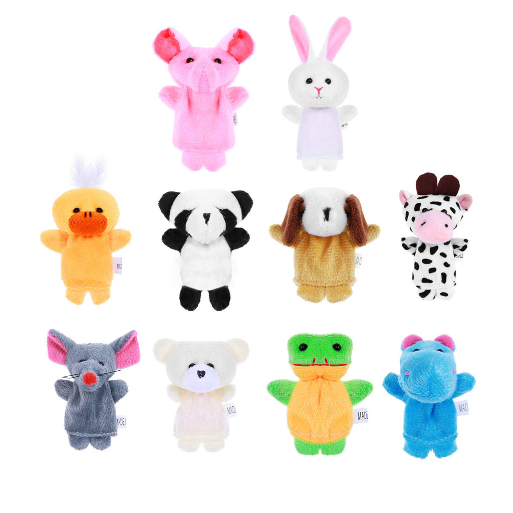 Jual Interactive Animal Finger Puppets Set Educational and Entertaining ...