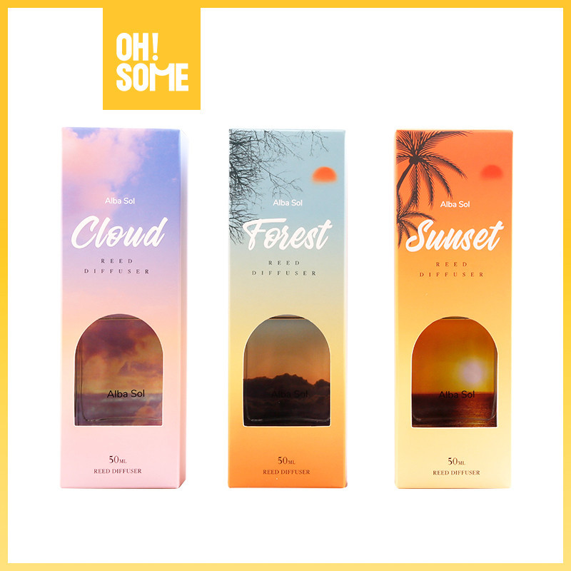 Jual OH!SOME - Alba Sol Landscape Series Clouds Reed Diffuser 50ml ...