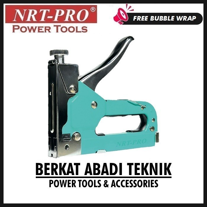 Jual NRT-PRO Staples 3 In 1 Stapler Paku Tembak Manual Gun Tacker Jok ...