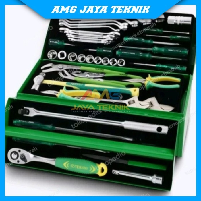 Jual TEKIRO MECHANIC TOOLS SET 45 PCS TEKIRO TOOL SET 45 PCS TEKIRO | Shopee Indonesia