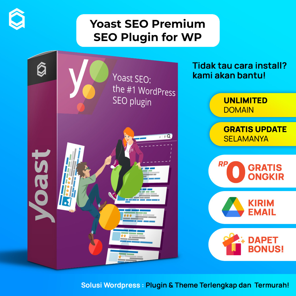 Jual Yoast SEO Pro Premium VIP Best SEO Plugin Wordpress Lifetime ...