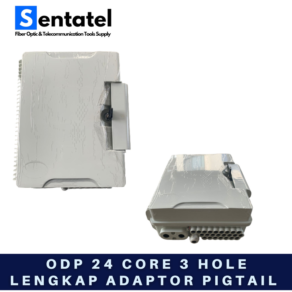 Jual ODP 24 CORE 3 HOLE MODEL PAZ + LENGKAP ADAPTOR PIGTAIL | Shopee ...
