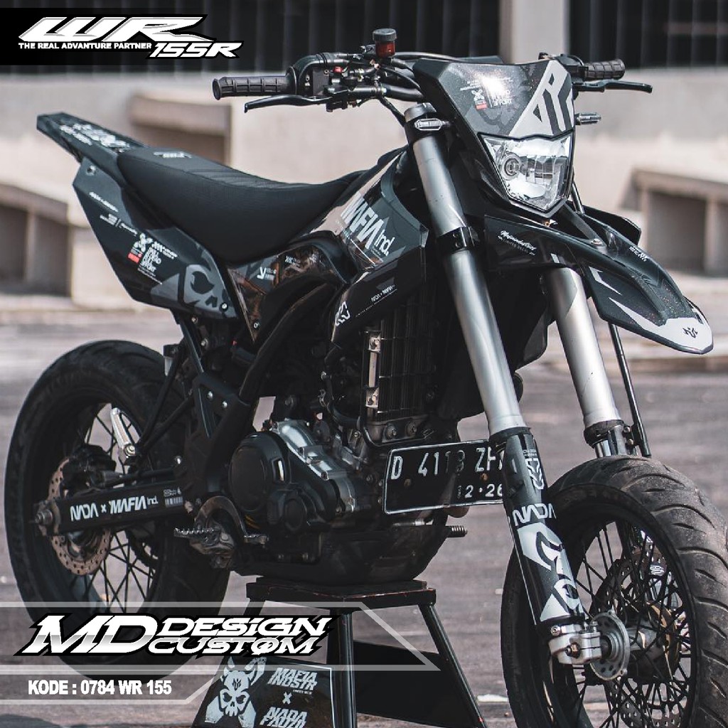 Jual 0784 (COD) Sticker Decal WR 155 FullBody Bebas Request Terbaru ...