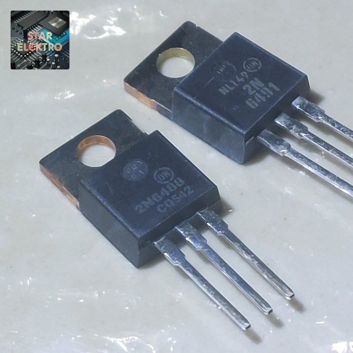 Jual 2N6488 2N6491 Sepasang To-220 Transistor ON 2N6488G 2N6491G ...