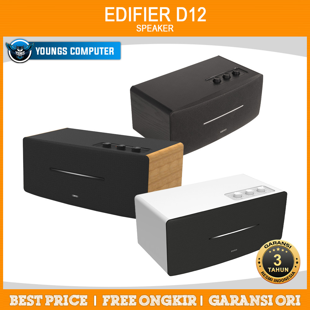 Jual TABLETOP SPEAKER EDIFIER D12 Bluetooth 70W RMS Remote Control - Integrated Stereo Speakers ...
