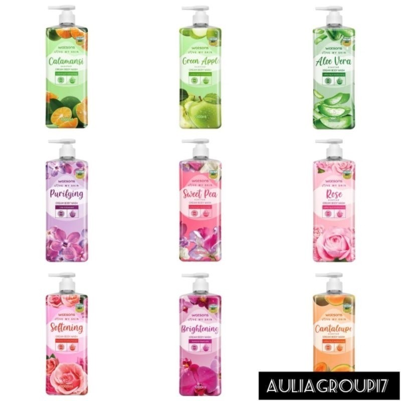Jual Watsons Shower Gel/ body wash 1000ml | Shopee Indonesia