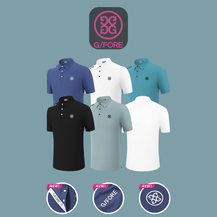 Jual Baju Polo Shirt Golf Pria Man Polyester Shoulder Script GFO-520 ...