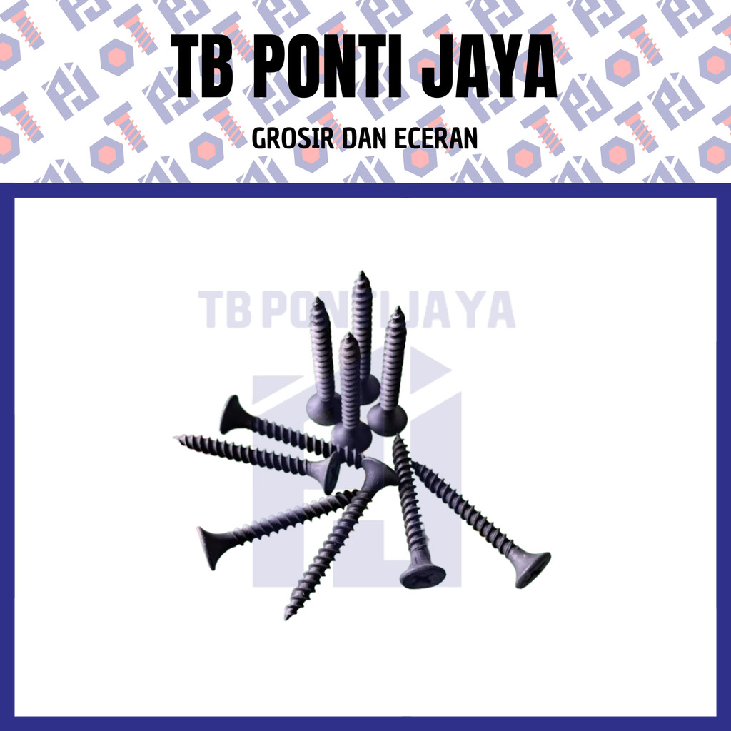 Jual Skrup Gypsum 6 x 1" Drywall Screw Sekrup Gipsum Baut Gypsum / 1 box | Shopee Indonesia
