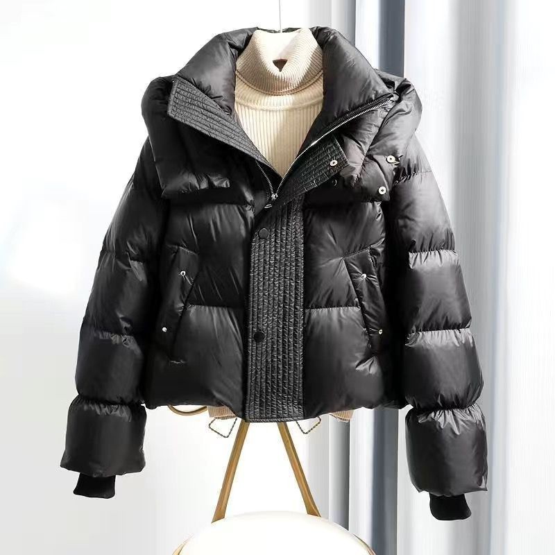 Jual WOMAN WINTER GOOSE DOWN PADDING COAT PUFFER JACKET MANTEL WANITA ...