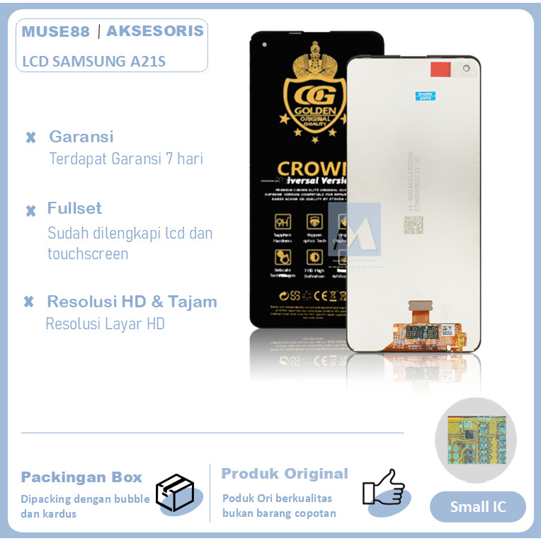 Jual LCD TOUCHSCREEN SAMSUNG A21S / A217 FULLSET ORIGINAL COMPLETE ...