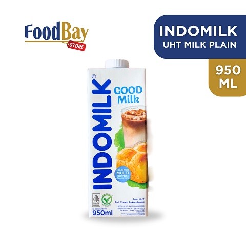 Jual Susu Indomilk UHT Full Cream 950 ml - Plain | Shopee Indonesia