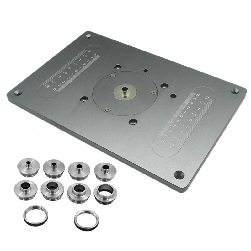 Jual Router Table Insert Plate W/Level-Loc Rings and Router Template ...