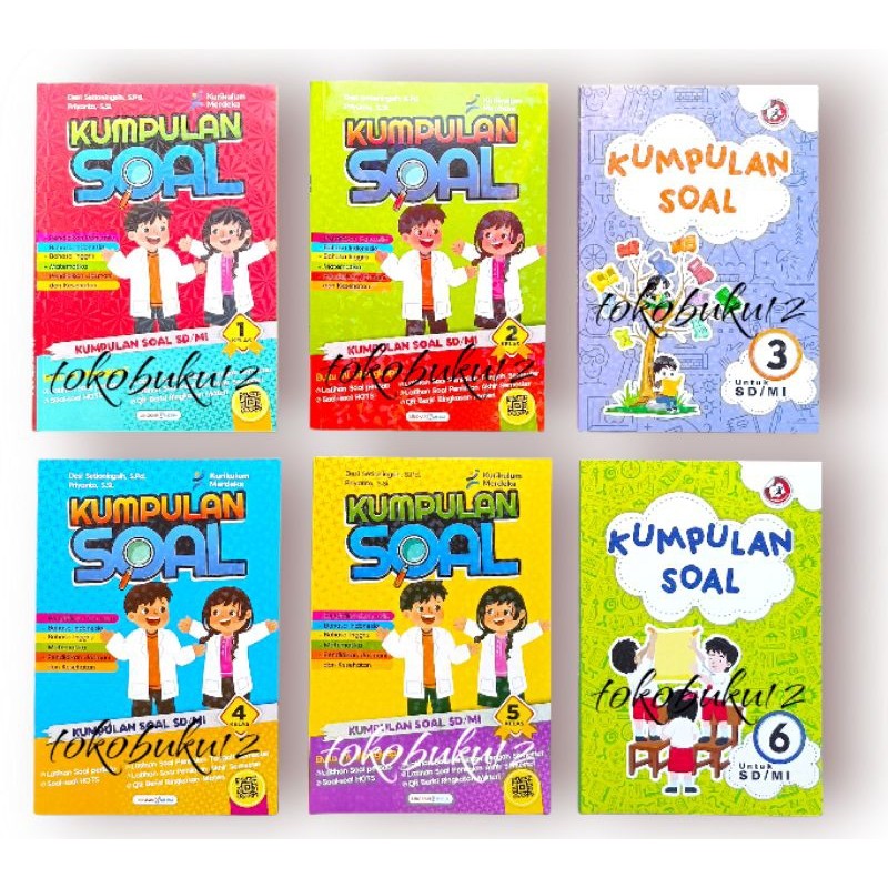 Jual Kumpulan Soal SD/ MI Kurikulum Merdeka Kelas 1 2 3 4 5 6 Lengkap Kunci Jawab - Lingkar ...