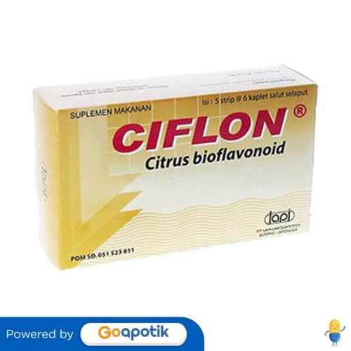 Jual Ciflon Box Isi 30 Kaplet Salut Selaput | Shopee Indonesia