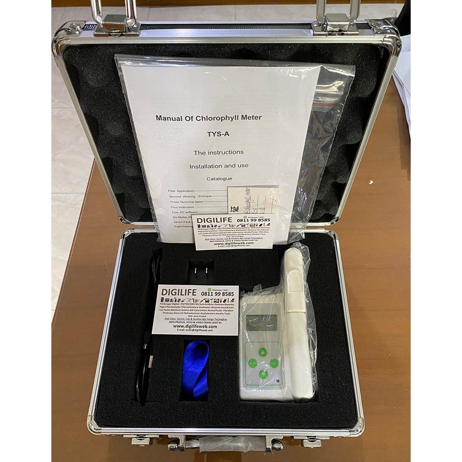 Jual Chlorophyll Meter Leaf Tester Daun Klorofil Chlorophyl Tanaman TYS ...