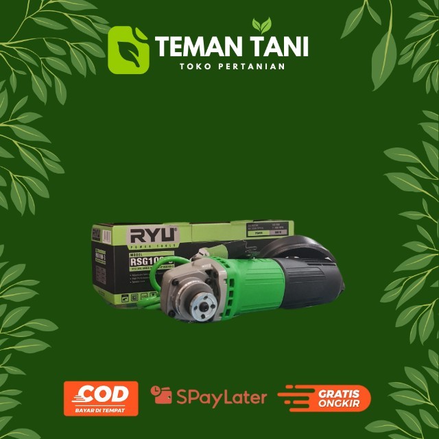 Jual MESIN GERINDA RYU RSG 100-3/GERINDA RYU RSG 100-3/ANGLE GRINDER ...