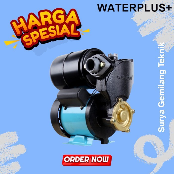 Jual POMPA AIR JET PUMP JETPUMP SUMUR DANGKAL OTOMATIS WATERPLUS SH 233 PAT | Shopee Indonesia