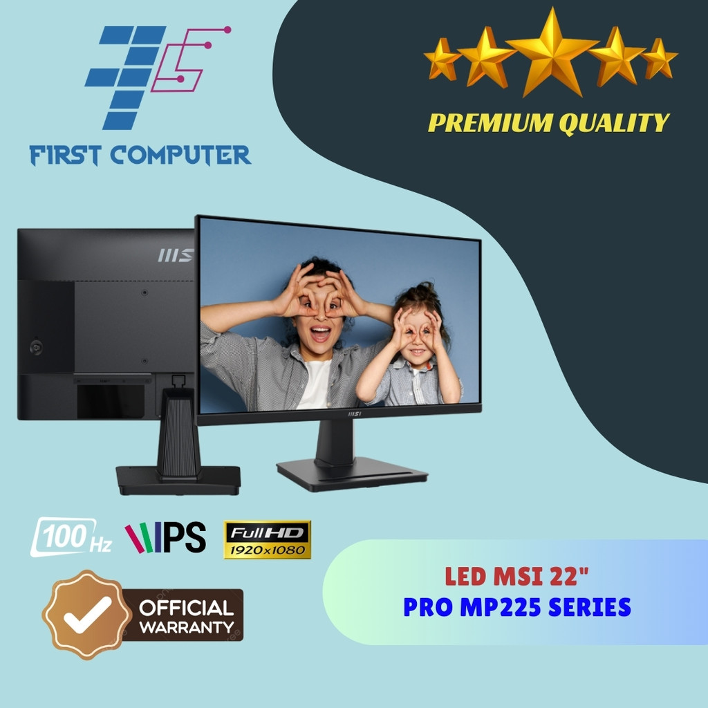 Jual LED MSI PRO MP225 22"Inc Full HD IPS 100Hz | Shopee Indonesia