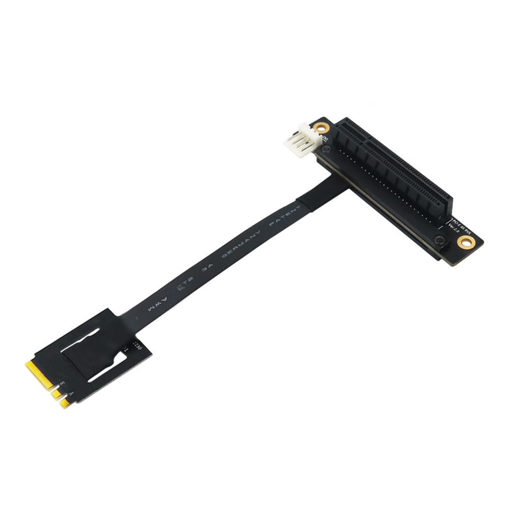 Jual Add On Card 270 Degree M.2 NGFF Dual Key A-E To PCI-E 8X Adapter ...