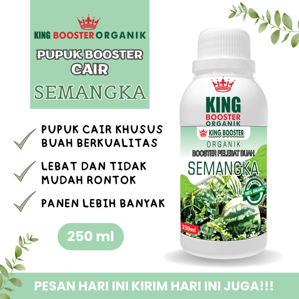 Jual pupuk organik cair SEMANGKA, BOOSTER SEMANGKA,melebatkan dan memaksimalkan hasil panen ...
