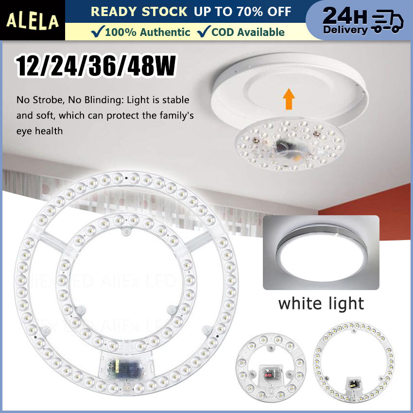 Jual Modul Lampu LED TL Ring Panel Bulat Sumber Cahaya Pengganti Lampu ...