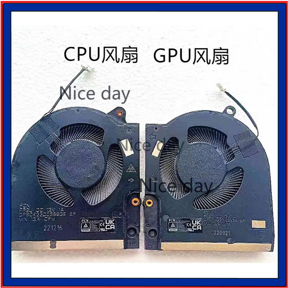 Jual Laptop Cooling Fan For DELL Alienware M15 R7 CPU GPU Cooler Fan ...