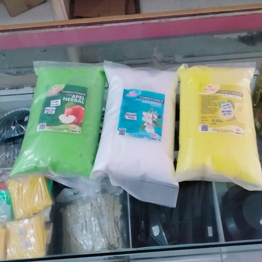 Jual CONDITIONER HEVINY JASMINE SALON BARBER KILOAN | Shopee Indonesia