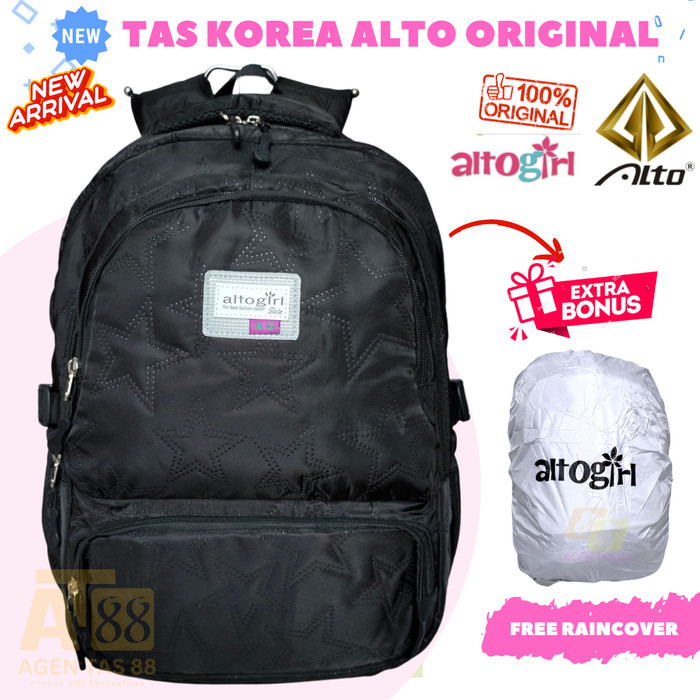 Jual TAS RANSEL ANAK SEKOLAH PEREMPUAN SD SMP SMA ALTO KOREA ALTO GIRL ...