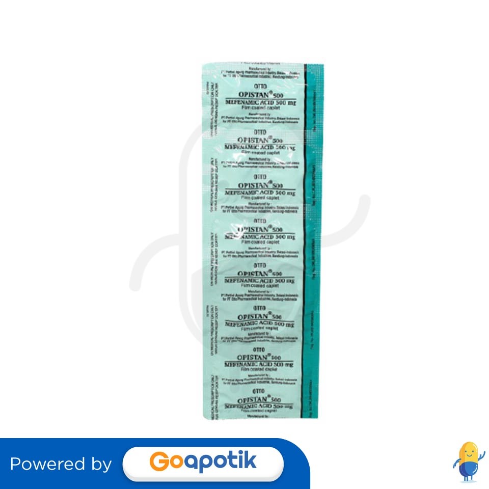 Jual Opistan 500 Mg Strip 10 Kaplet | Shopee Indonesia