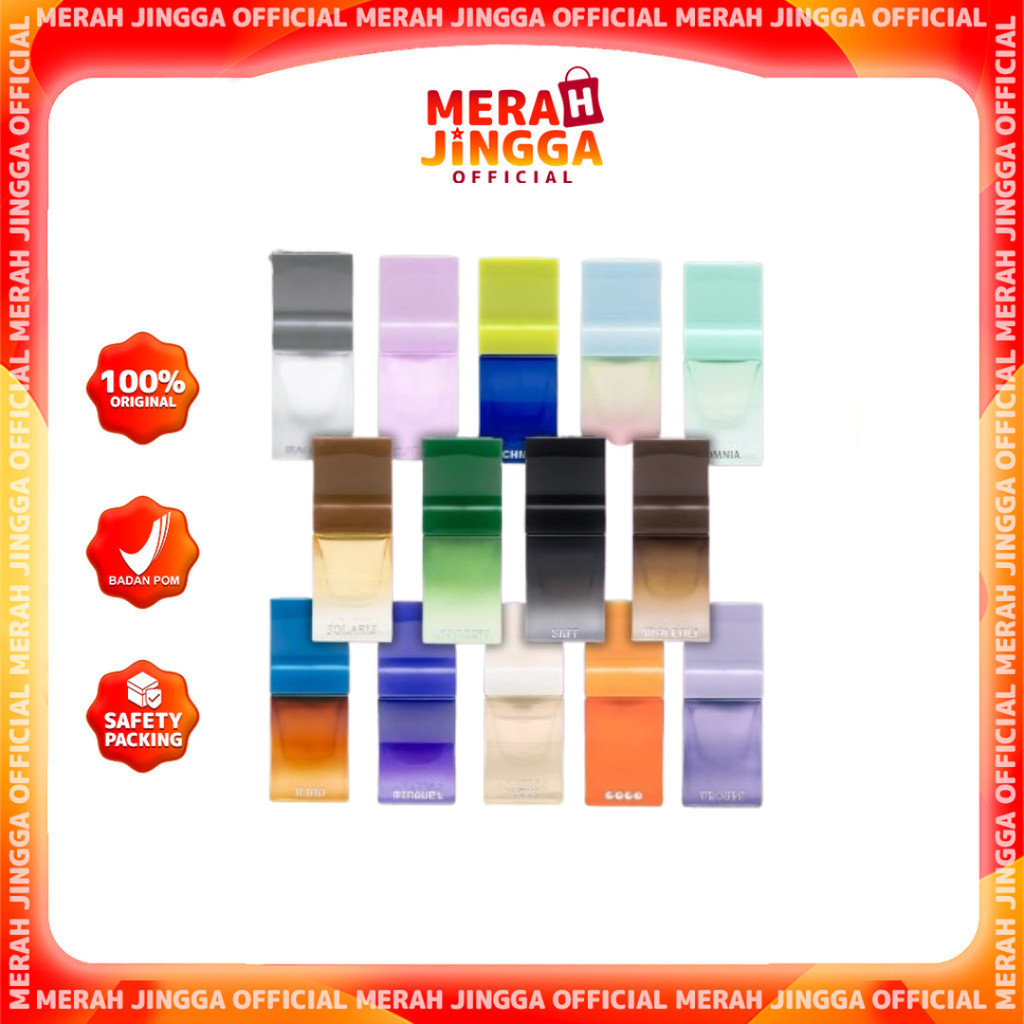 Jual Saff & Co Travel Size 8ml Extrait de Parfum | Merah Jingga ...