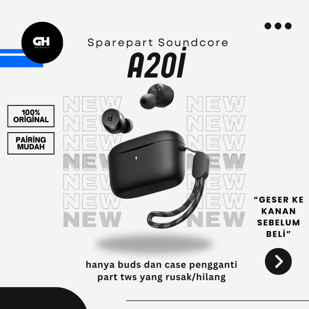 Jual GH10 | SPAREPART Tws Soundcore A20i, Buds/ Case | Shopee Indonesia