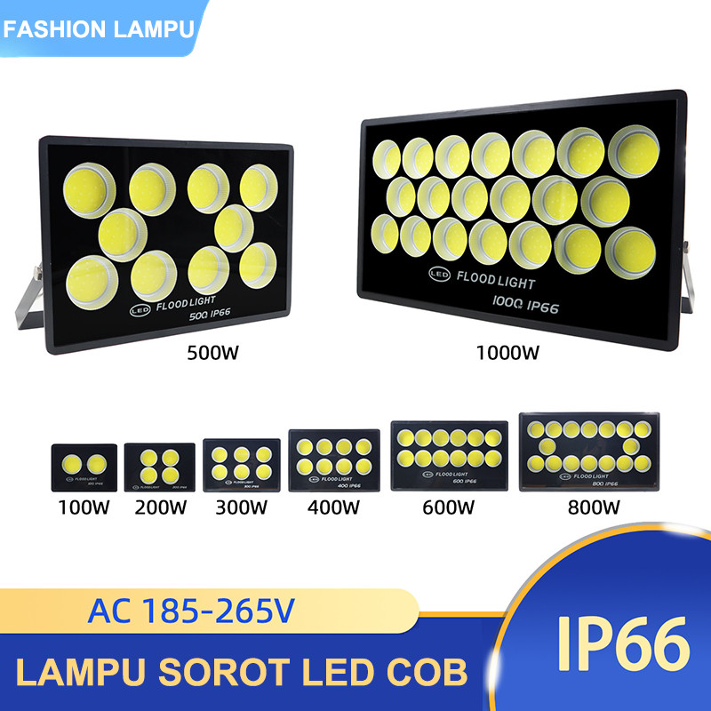Jual Lampu Sorot Led COB 100 Watt 300 Watt 600 Watt 1000 Watt Valescom ...