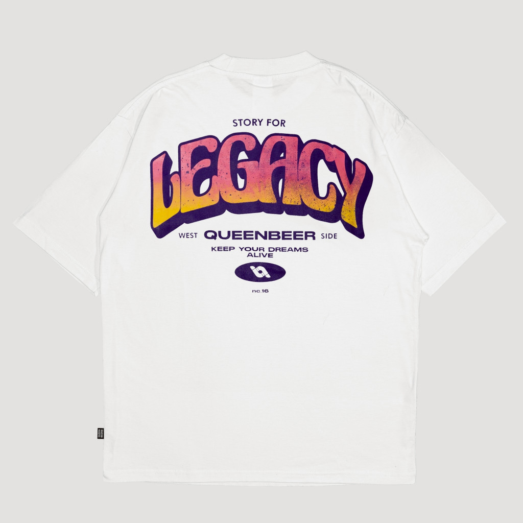 Jual Queenbeer - T-shirt Torry White | Shopee Indonesia