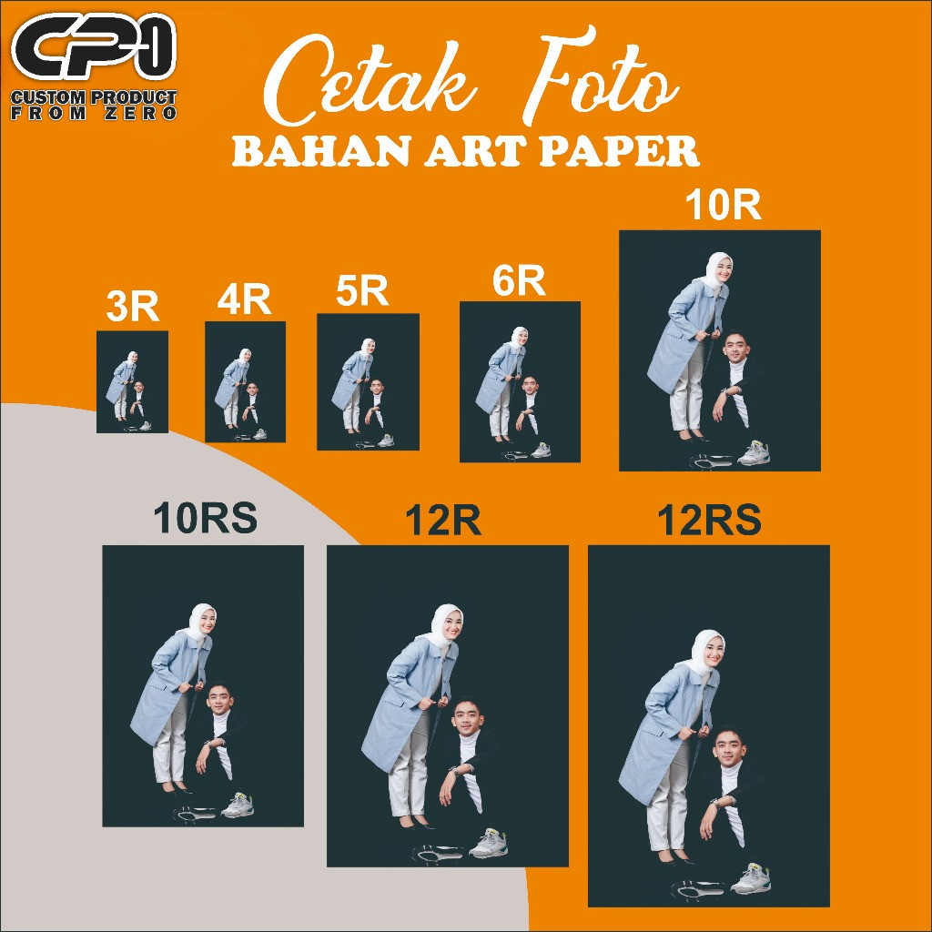 Jual CETAK FOTO MURAH MERIAH BAHAN ART PAPER 260gsm Ukuran 3R - 12Rs ...